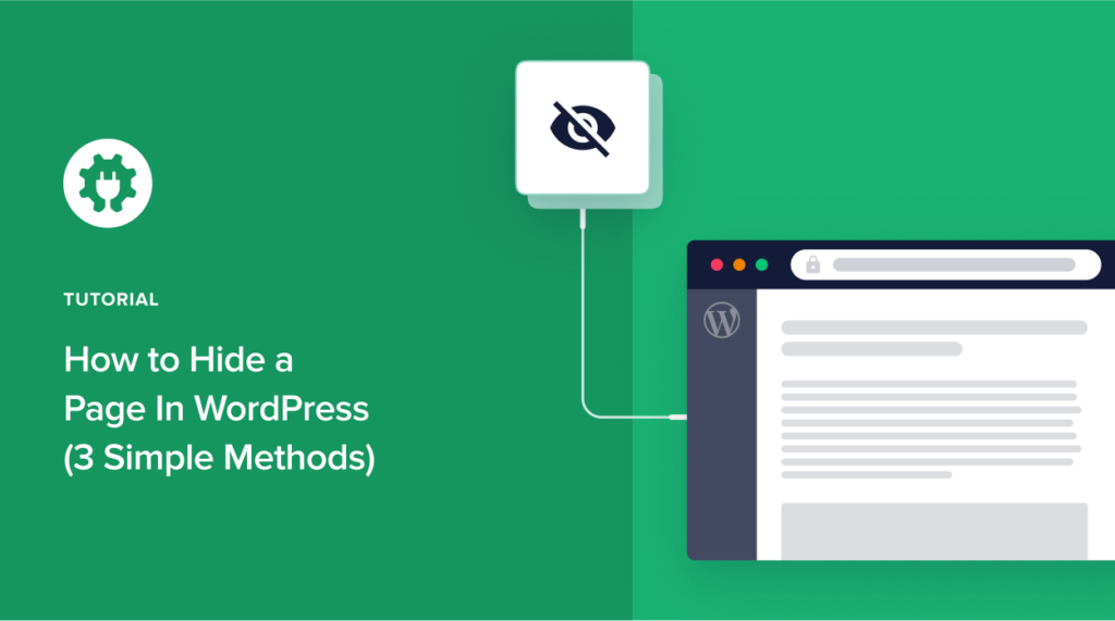 How To Hide A Page In WordPress 3 Simple Methods 
