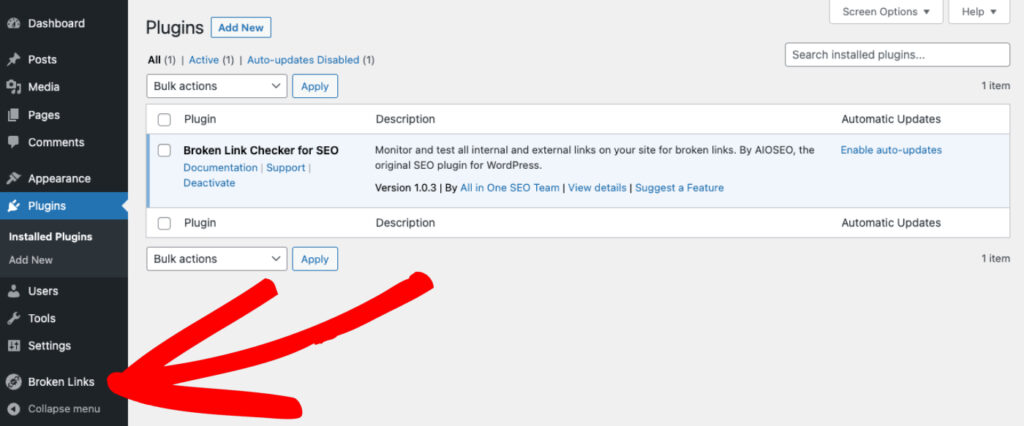 Using Broken Link Checker To Find And Fix Broken Links And Images Aioseo