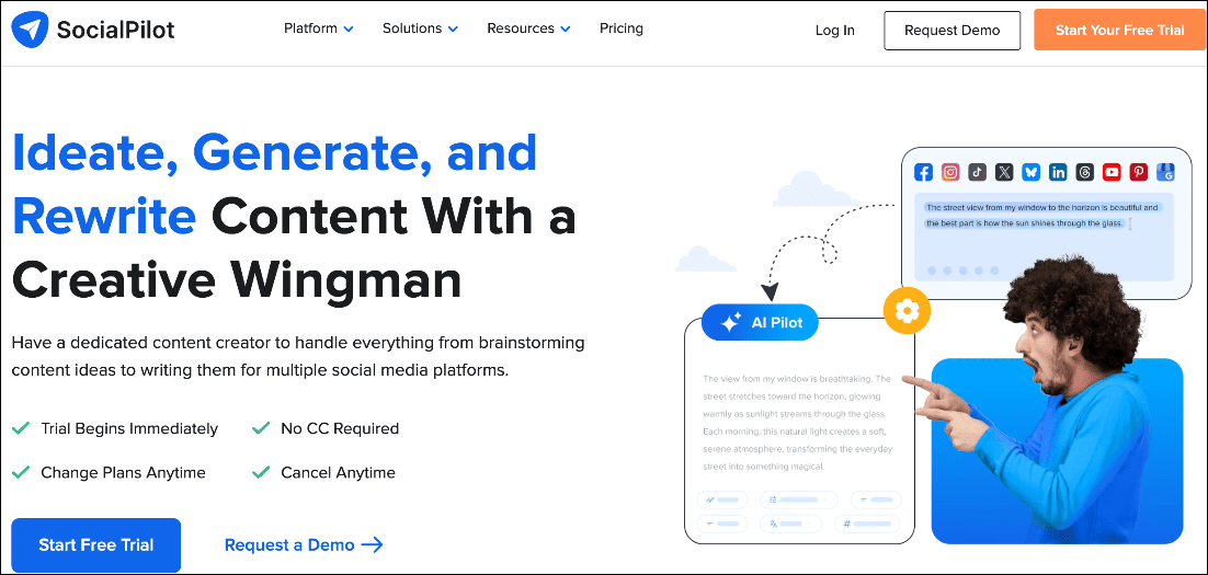9 Best AI Social Media Post Generators [2025 Edition]